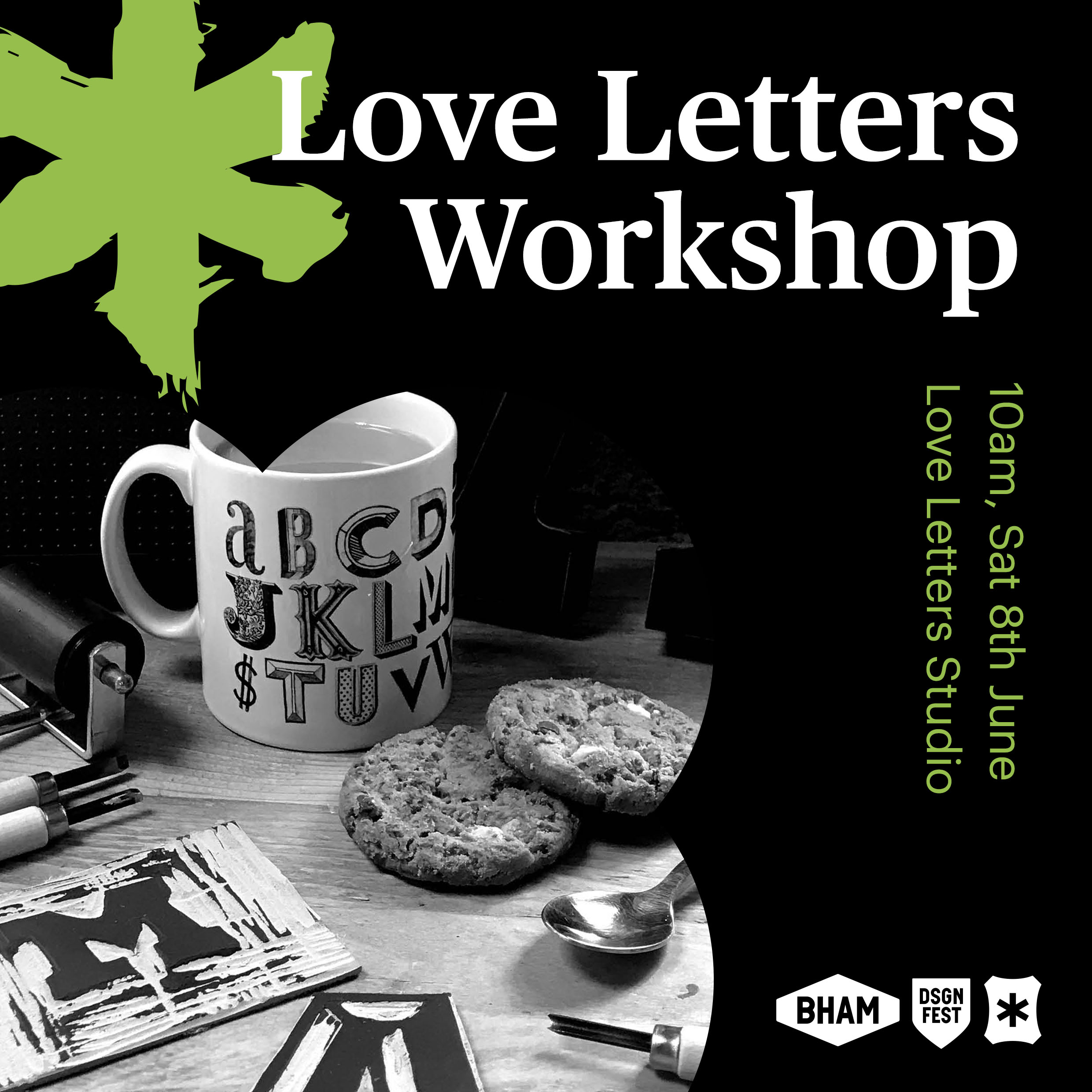 Love Letters workshop - Birmingham Design Festival