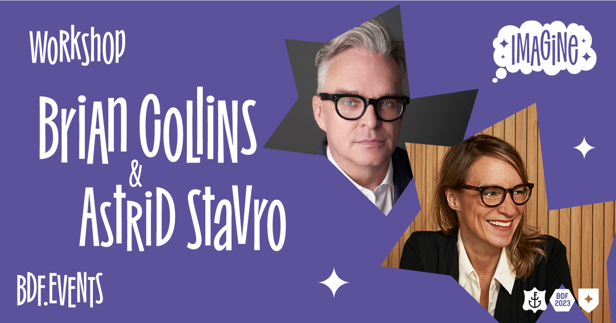 Brian Collins & Astrid Stavro: Brand Masterclass - Birmingham Design ...