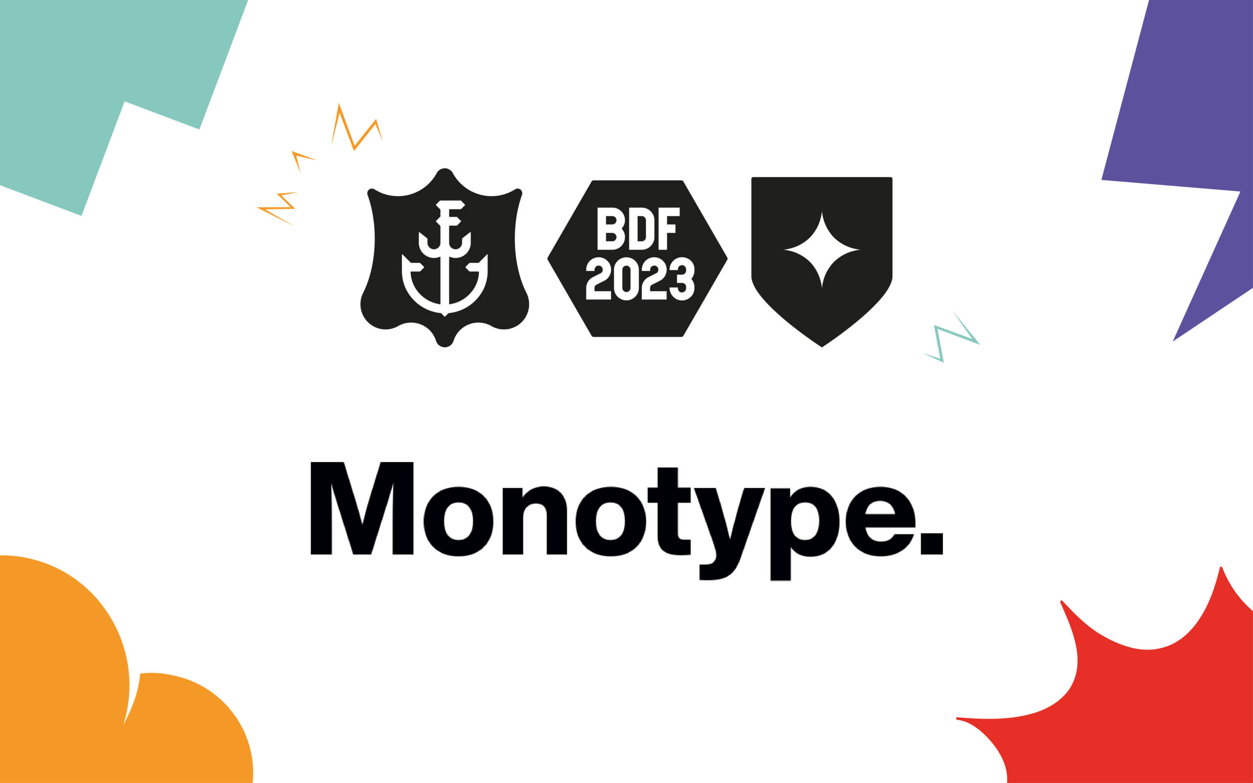 Monotype joins us as Main Partner for BDF 2023 - Birmingham Design Festival