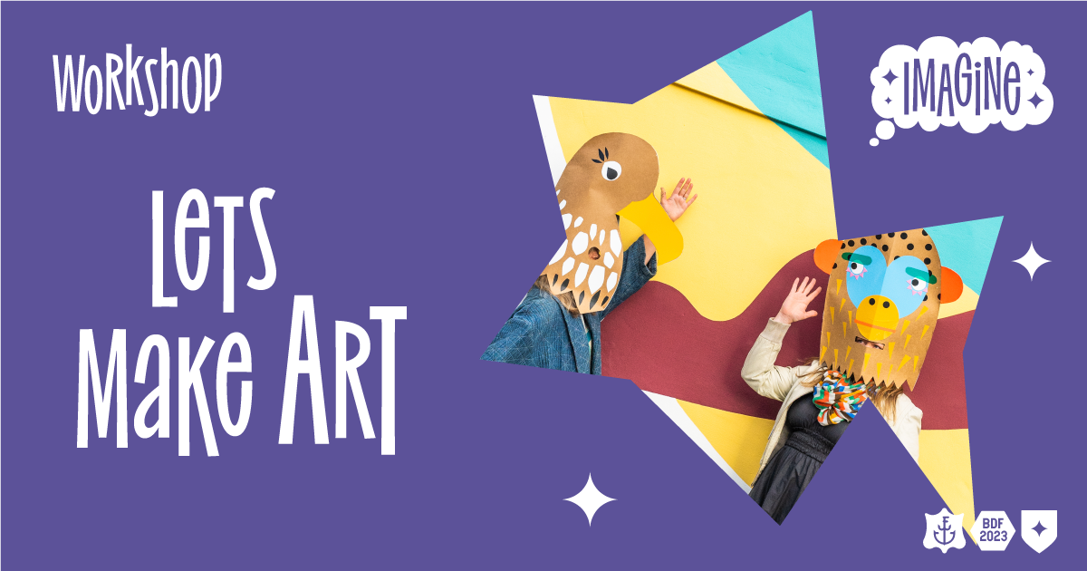 Lets Make Art Family Workshop - Birmingham Design Festival